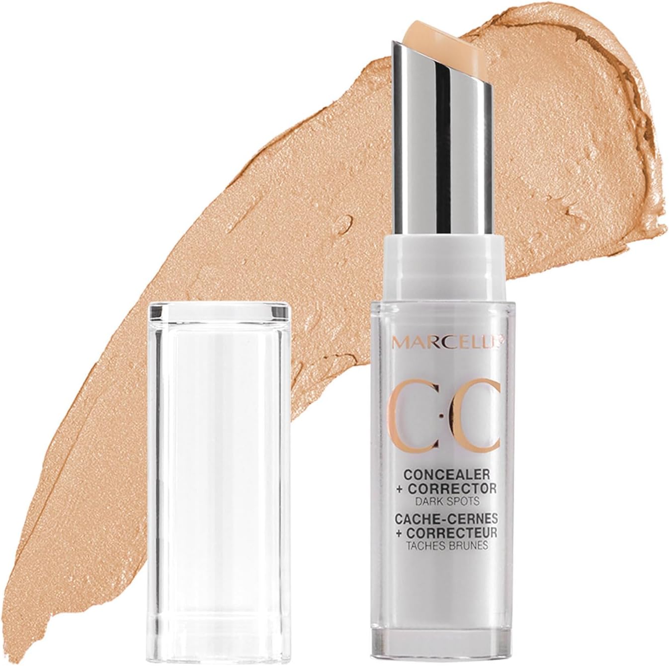 Marcelle CC Concealer + Corrector, Light to Medium, Conceals and ...