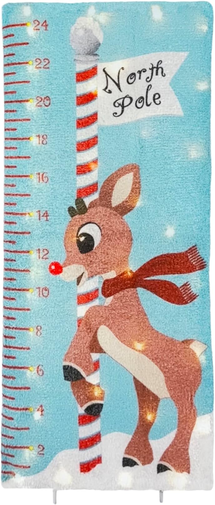 Amazon.com: ProductWorks 24" Light-Up Rudolph The Red-Nosed Reindeer ...