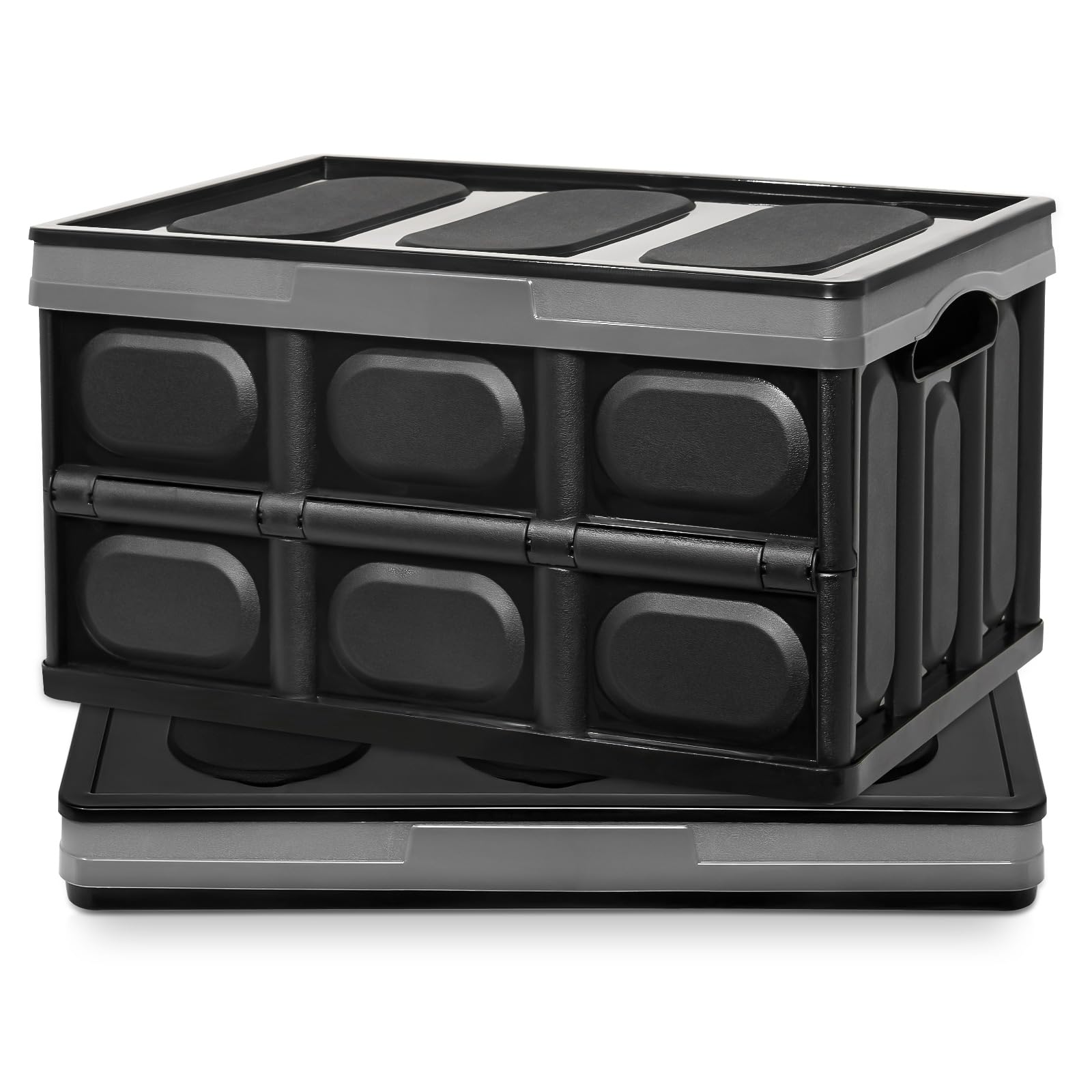 Amazon.com - Homde 55L Collapsible Plastic Crates Storage Container ...