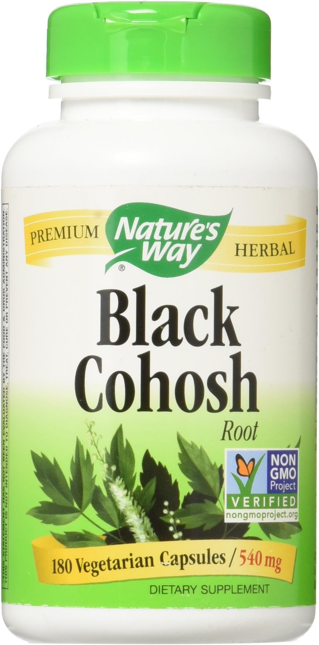 Amazon.com: Nature's Way - Black Cohosh Root, 540 mg, 180 Capsules ...