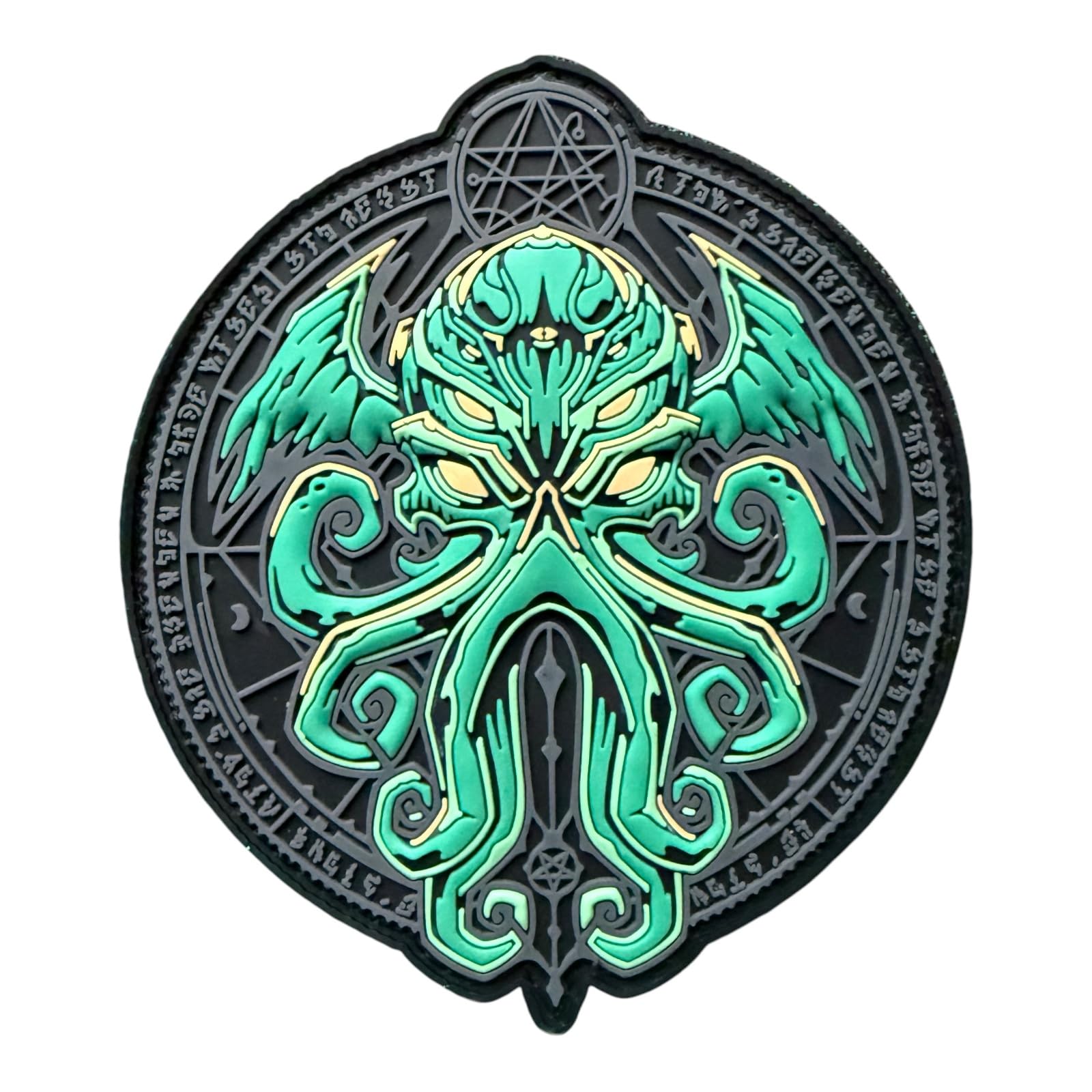 Amazon.com: Patchlab Great Old One Cthulhu Circle Summoning PVC Rubber ...