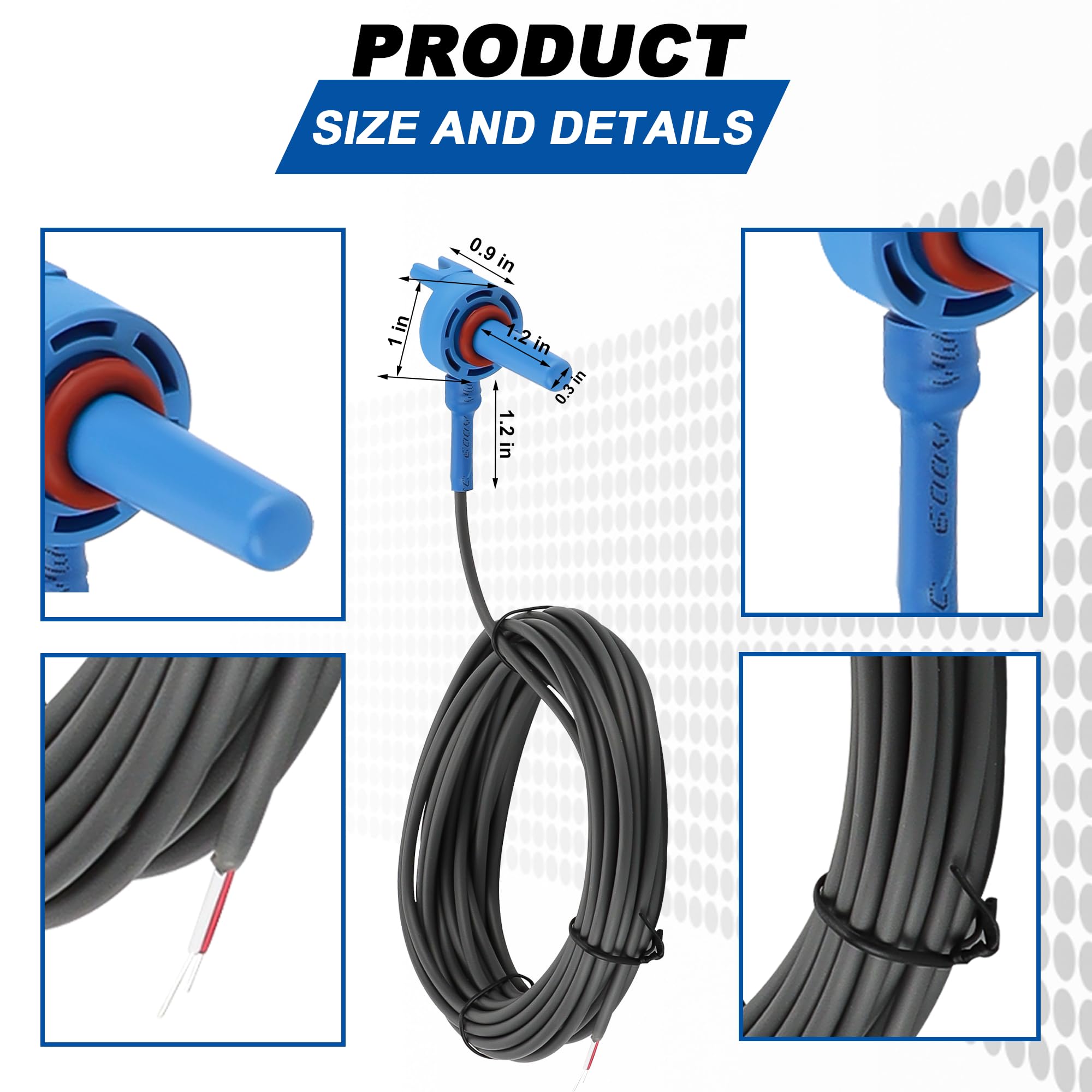 Snapklik.com : Puxyblue 520272 Temperature Sensor For Air,Water,Solar ...