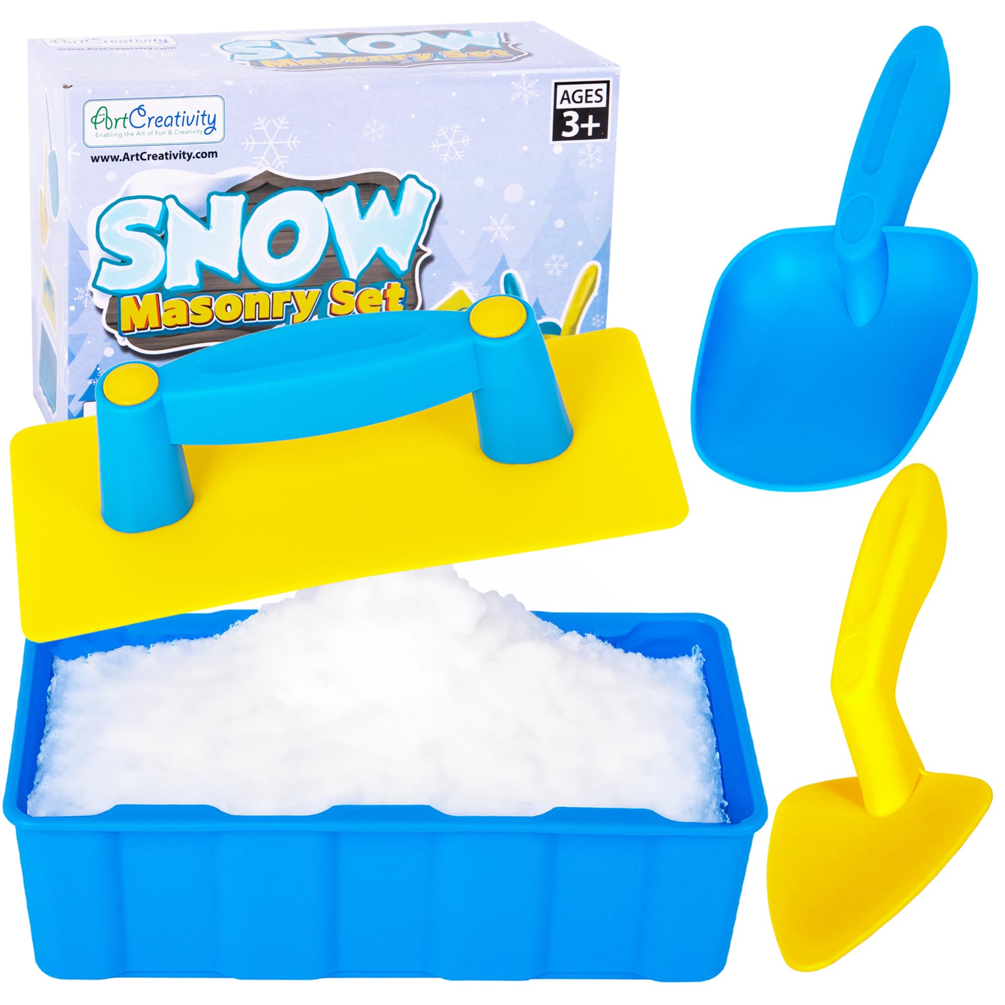 Snapklik.com : ArtCreativity Snow Brick Maker For Kids - 4 Piece Snow ...