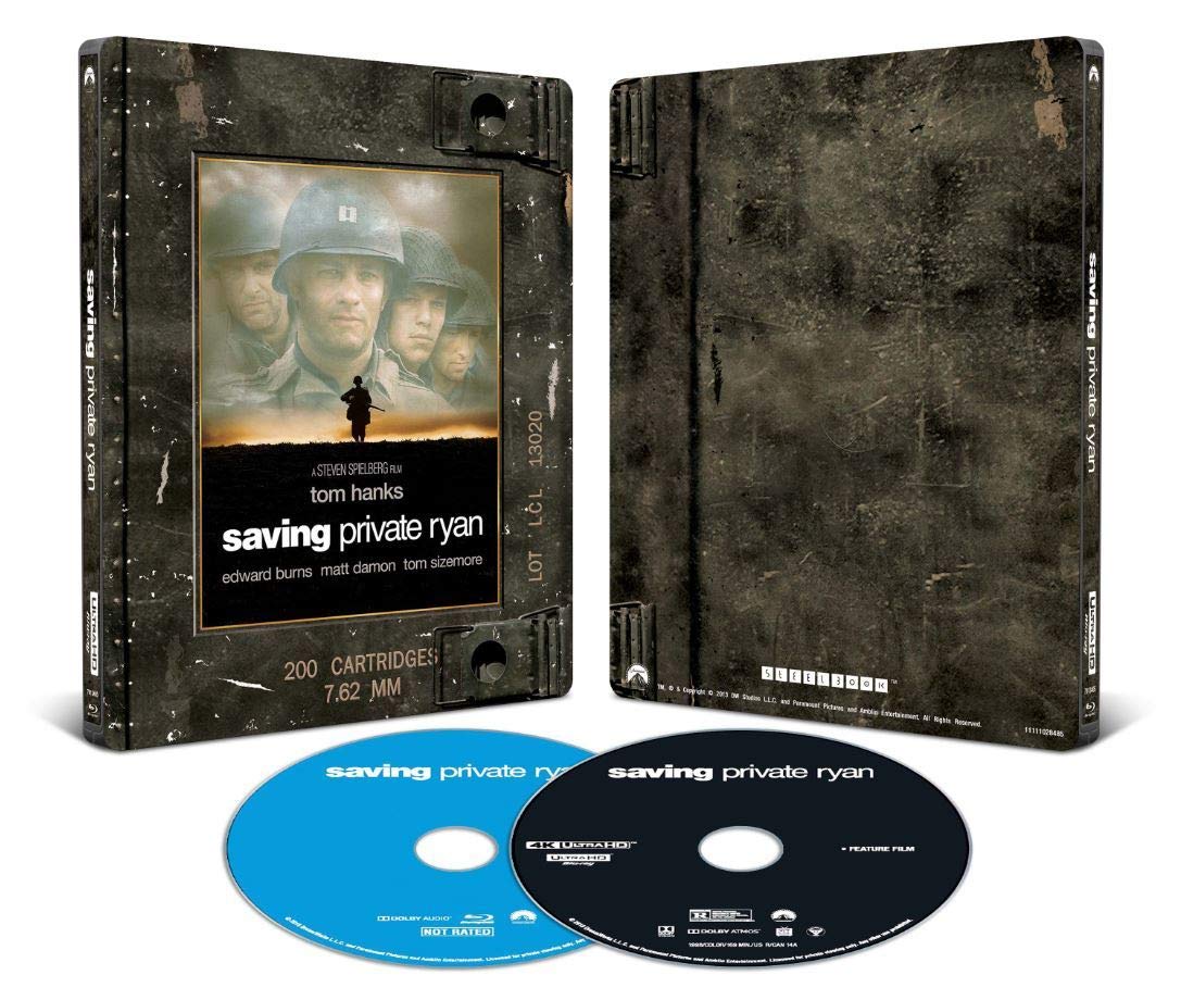 Amazon.com: Saving Private Ryan (Limited Edition Steelbook) [4K Ultra ...