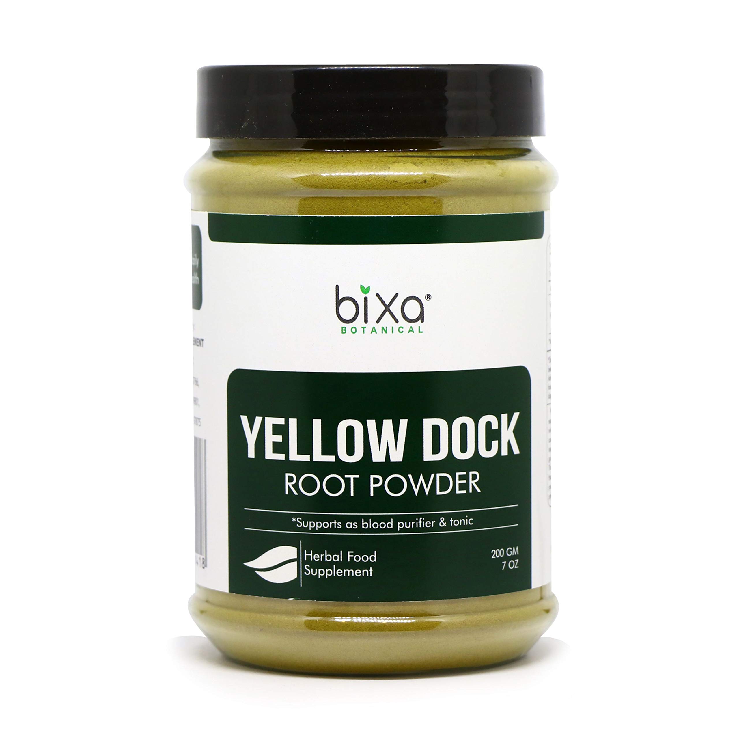 Buy bixa BOTANICAL Yellow Dock Root Powder – 200g / 7 Oz, Pack of 1 ...