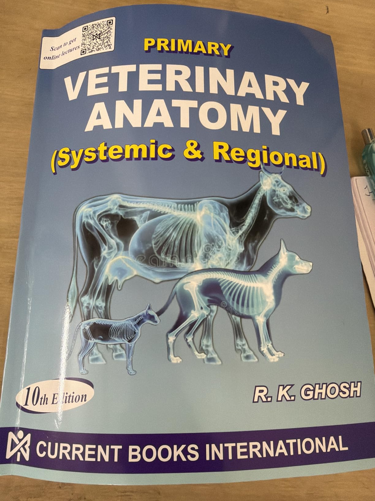 Buy Primary Veterinary Anatomy: Systemic and Regional 10 Edition By R K ...