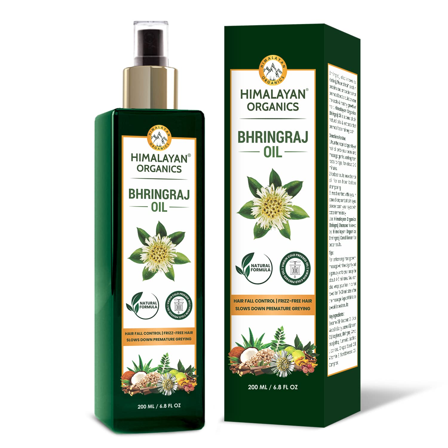 Amazon.com: Himalayan Organics Organics 100% Pure Bhringraj Ayurvedic ...