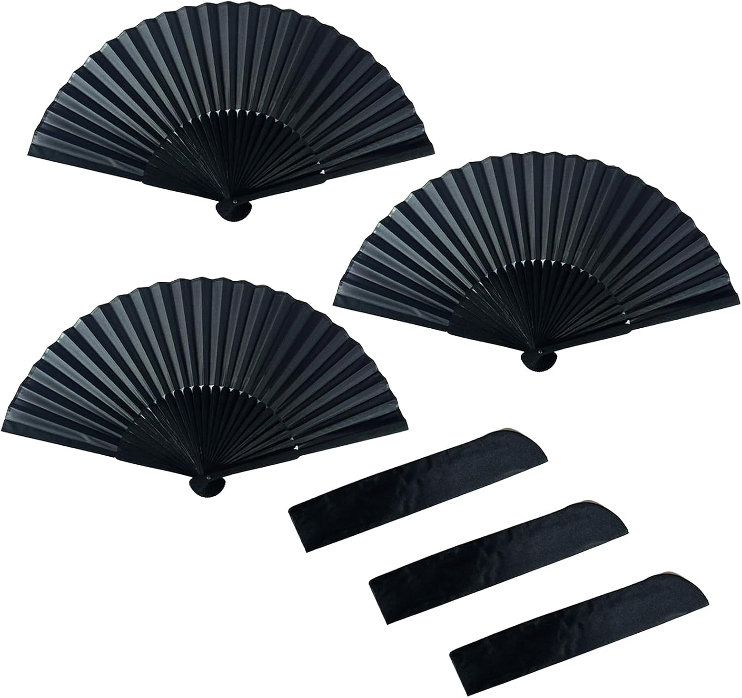 Amazon.com: QIYUDA 3 Pcs Line Dancing Fan, 8.3inchs Foldable Boots on ...