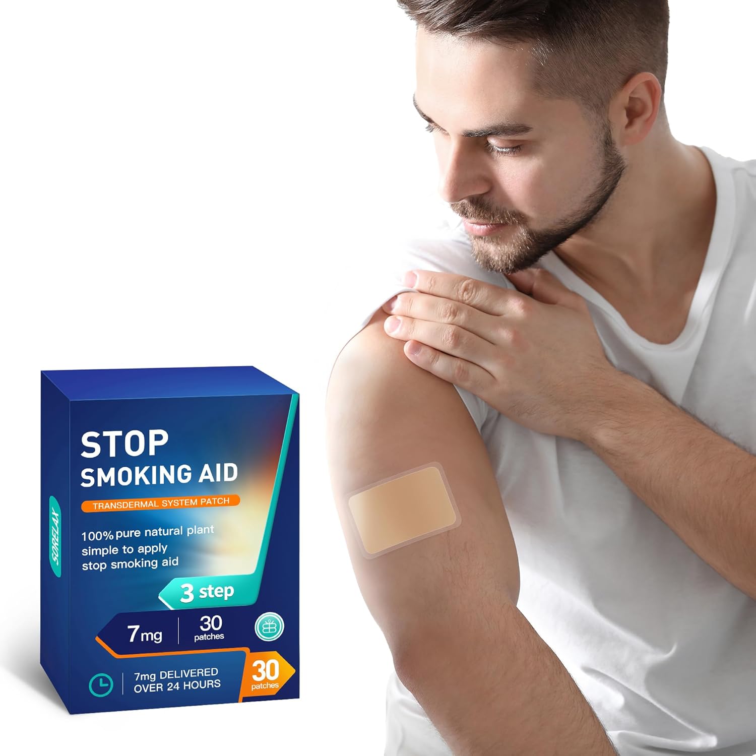 Amazon.com: Stop Smoking Patches Step 3, Best Product to Quit Smoking ...