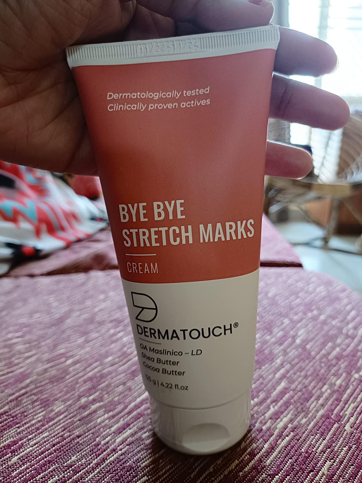 DERMATOUCH Bye Bye Stretch Mark Cream for Pregnancy to Reduce Stretch ...