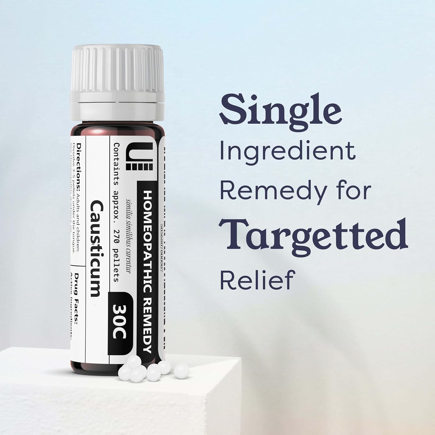 Causticum 30C – Remédio Homeopático com 270 Pellets de Sucrose Sem ...
