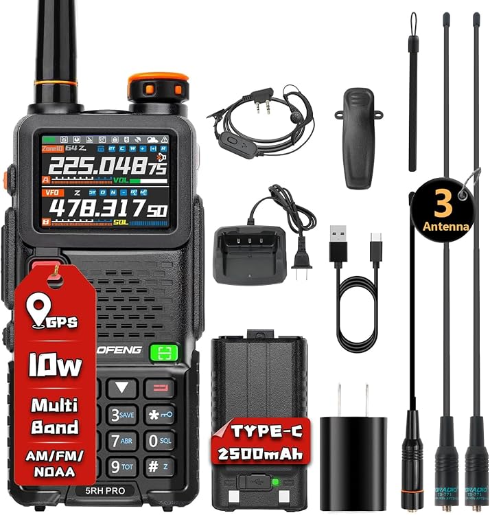 5rh Pro Ham Radio Handheld Gps Aprs 10w Tri Band | Desertcart INDIA