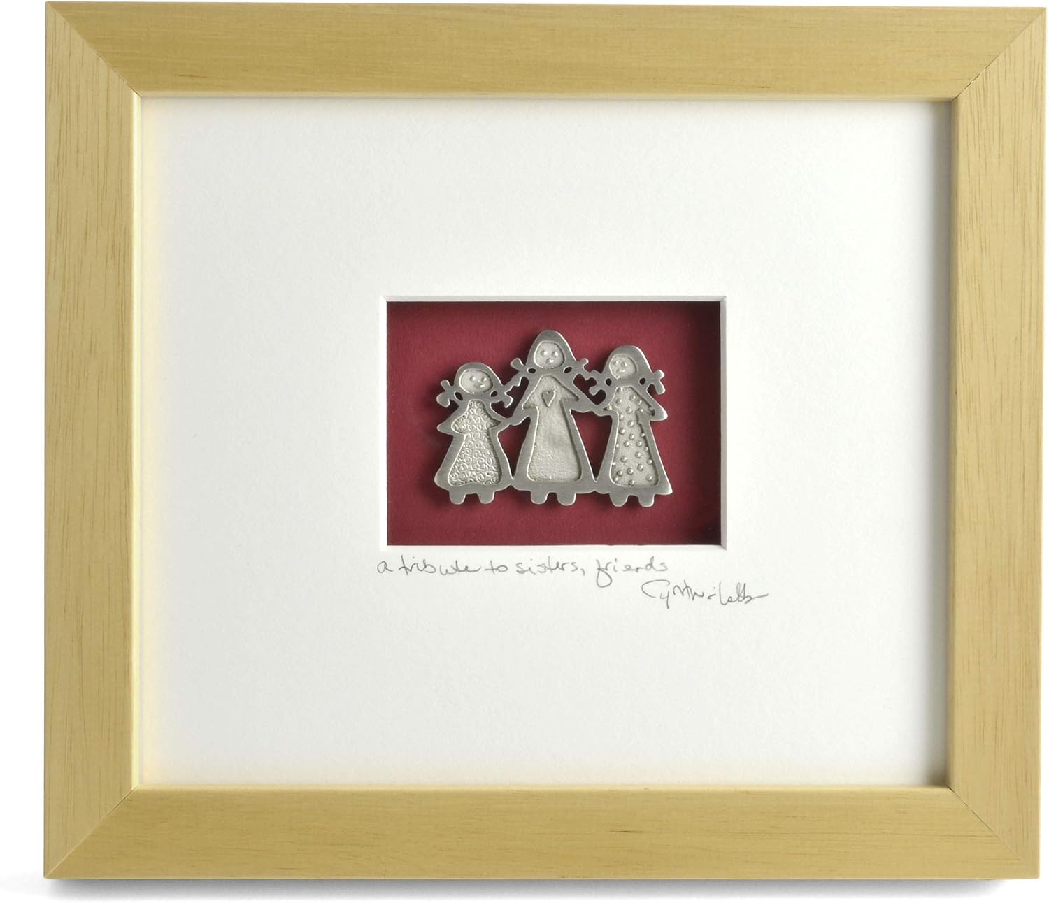 Cynthia Webb Designs Three Sisters Framed Pewter Ornament : Amazon.co ...