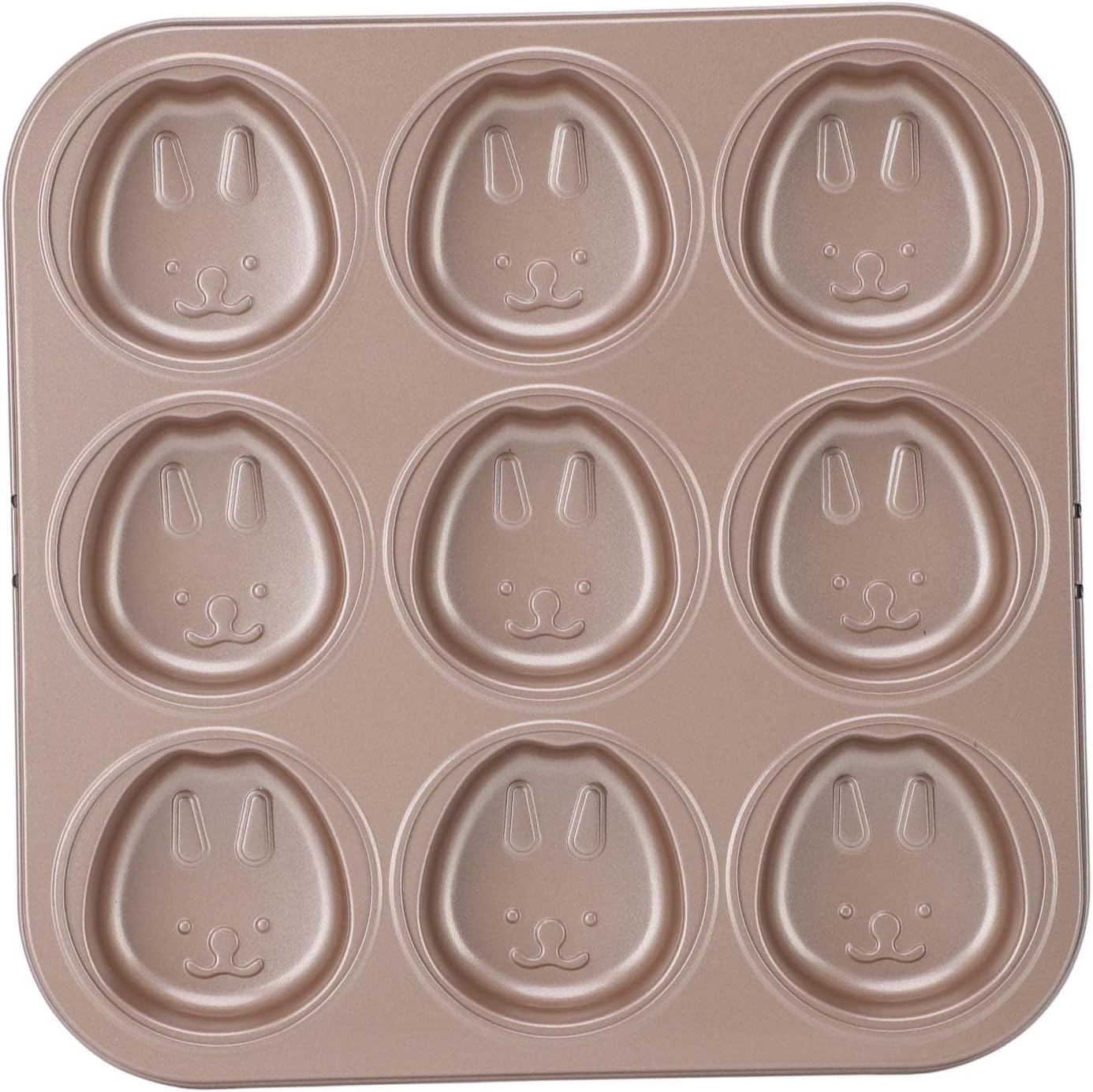 Amazon.com: XMEYE Mini Muffin Pan, Cute Animal Mini Cupcake Pans 9 Cup ...