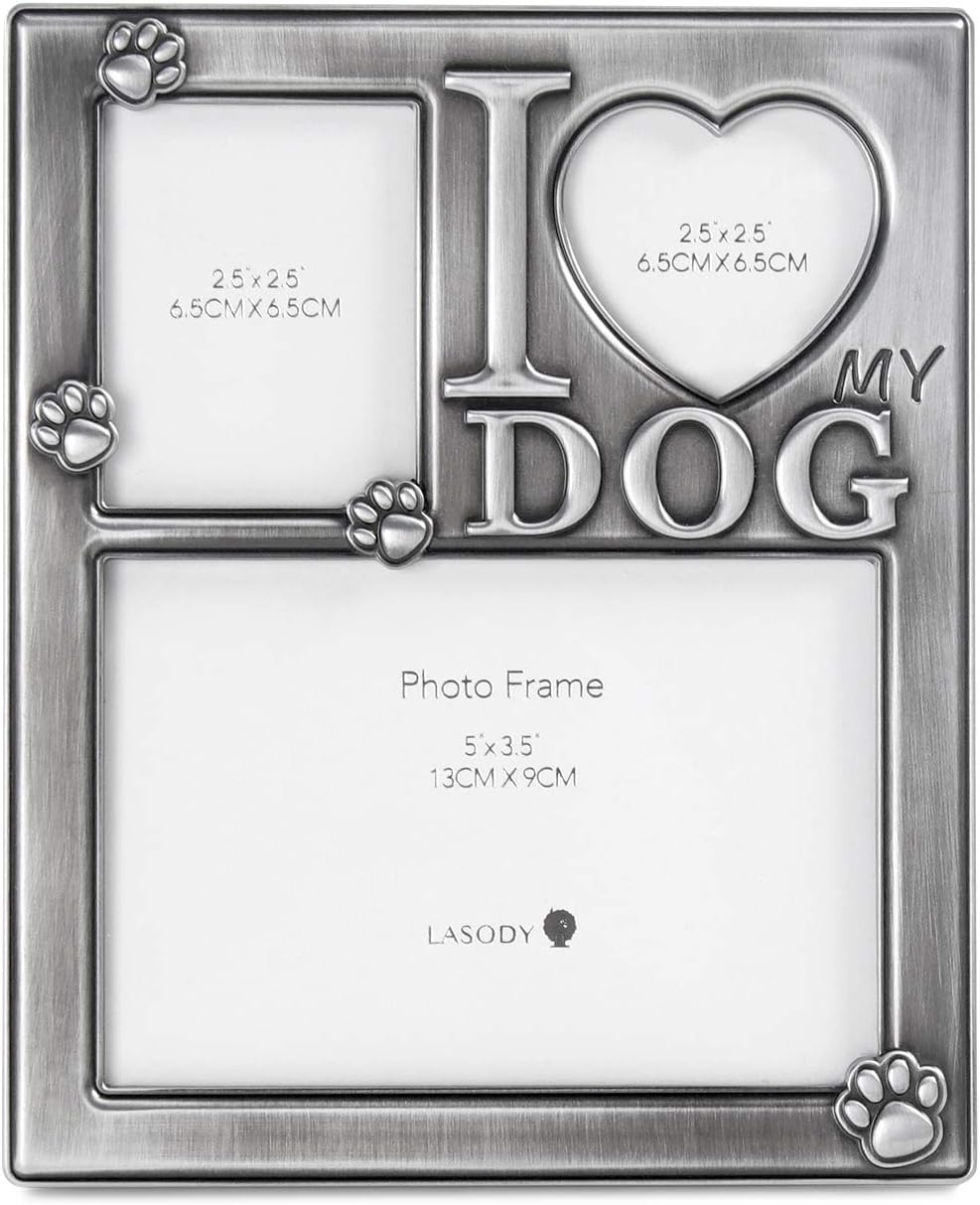 Amazon.com: 3MAZINGS Dog Collage Picture Frame 4x6 Pet Photo Frames ...