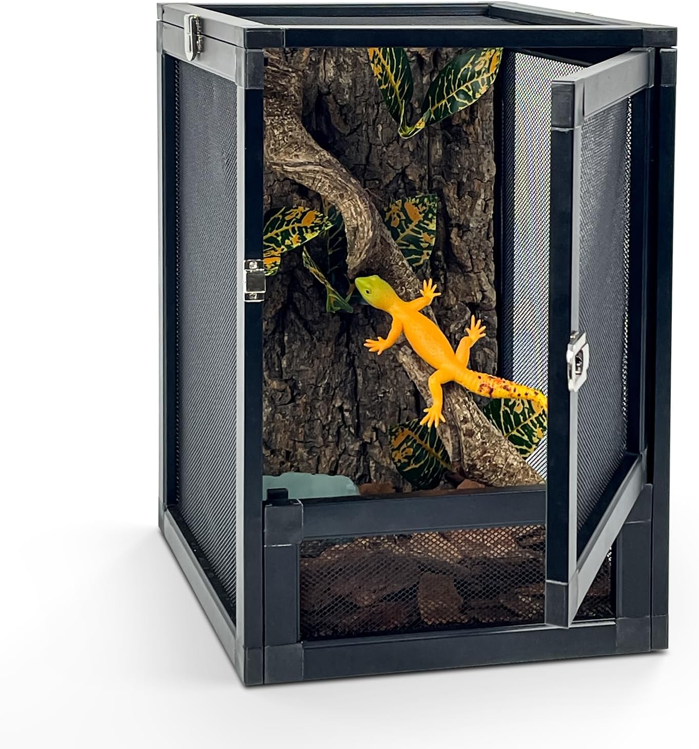 Amazon.com : RunDuck 5 Gallon 360° Panoramic Foldable Reptile Terrarium ...