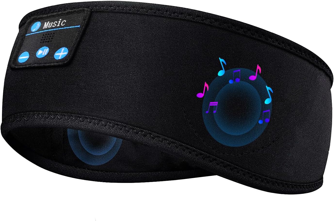 Sleep Bluetooth Headphone Headband, Sports Bluetooth Music Headband Man ...