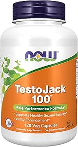 Amazon.com: NOW Foods Supplements, TestoJack™ 100 with LJ100®, a potent ...