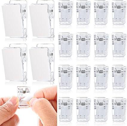 Amazon.com : 20 Pcs Command Spring Clips Stikki Clips Command Clips For ...