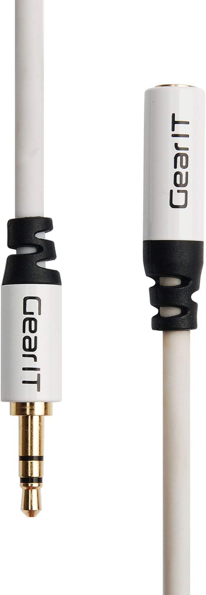 Amazon.com: 50ft 3.5mm Extension Cable, GearIT Pro Series Preminun Gold ...