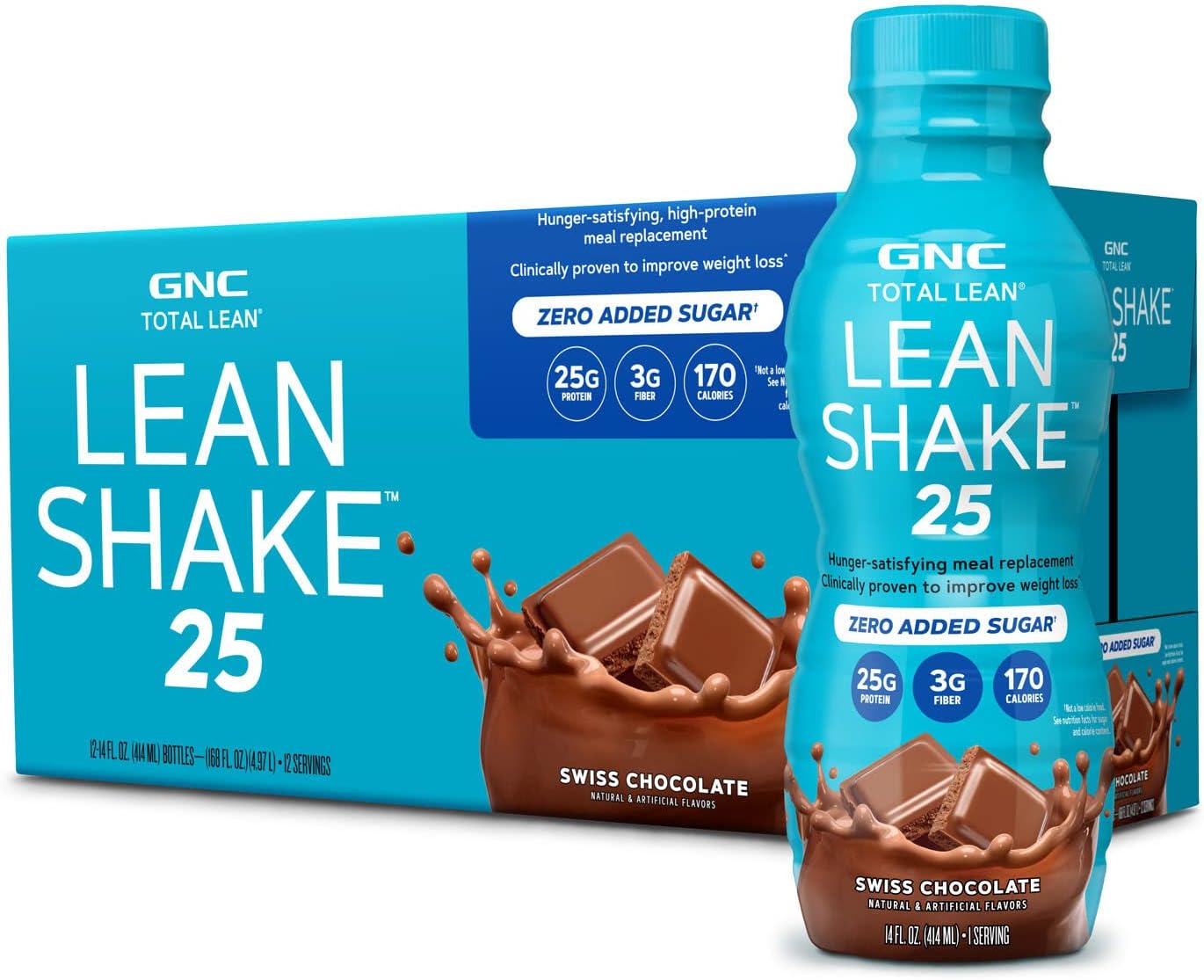 Amazon.com: GNC Total Lean | Lean Shake + Slimvance | Weight Loss ...