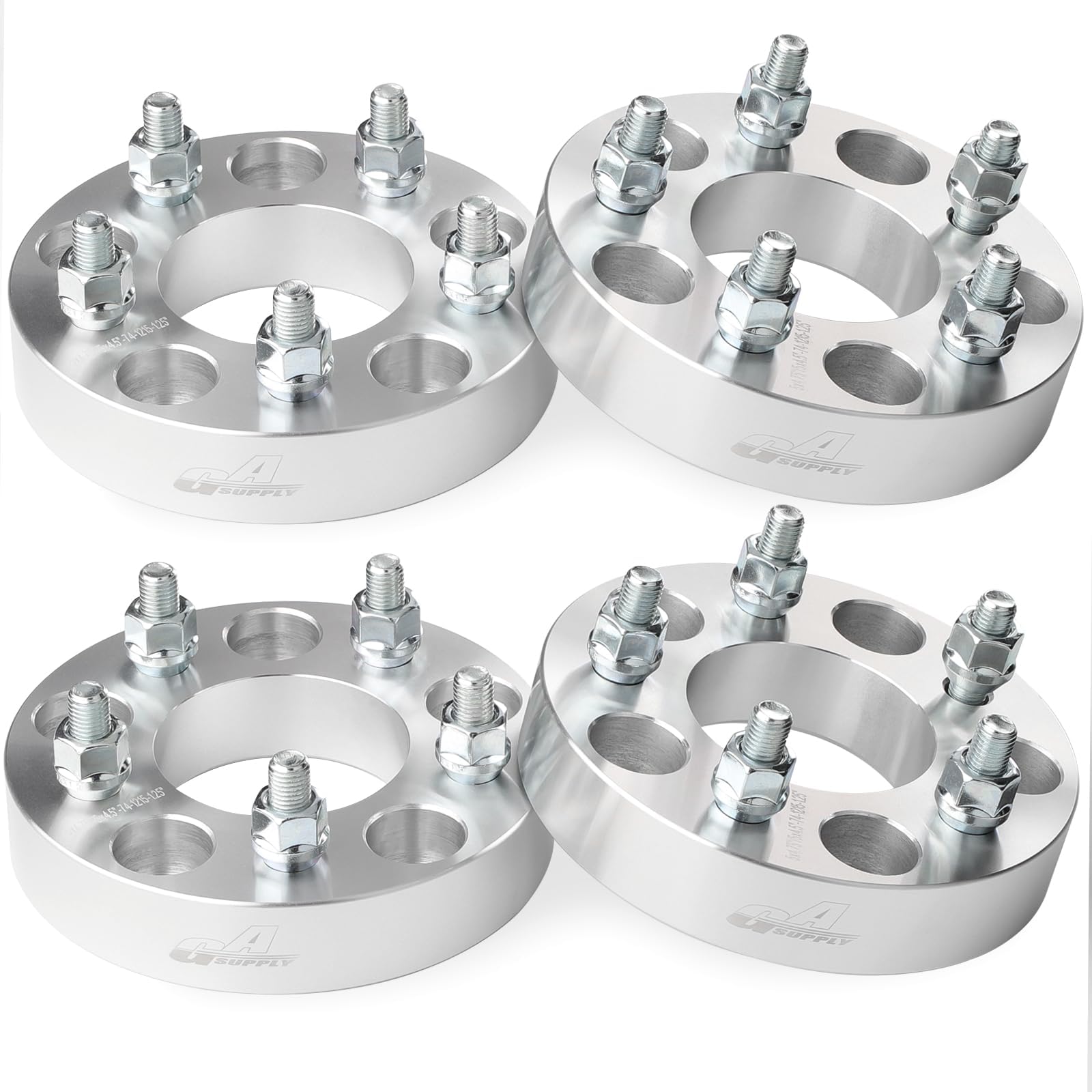 Amazon.com: YIZBAP 4PCS 5x4.75 to 5x4.5 Wheel Adapters Hubcentric, 1.25 ...