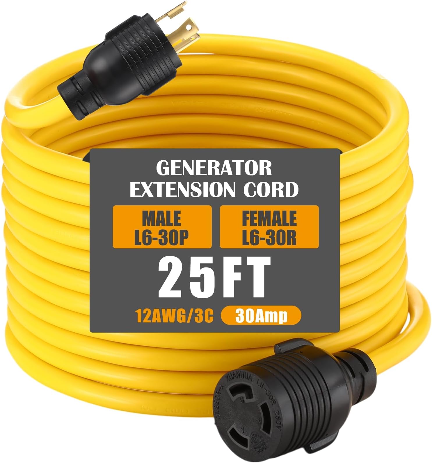 Amazon.com: Tripp Lite Heavy-Duty Power Extension Cord 30A, 10AWG (NEMA ...