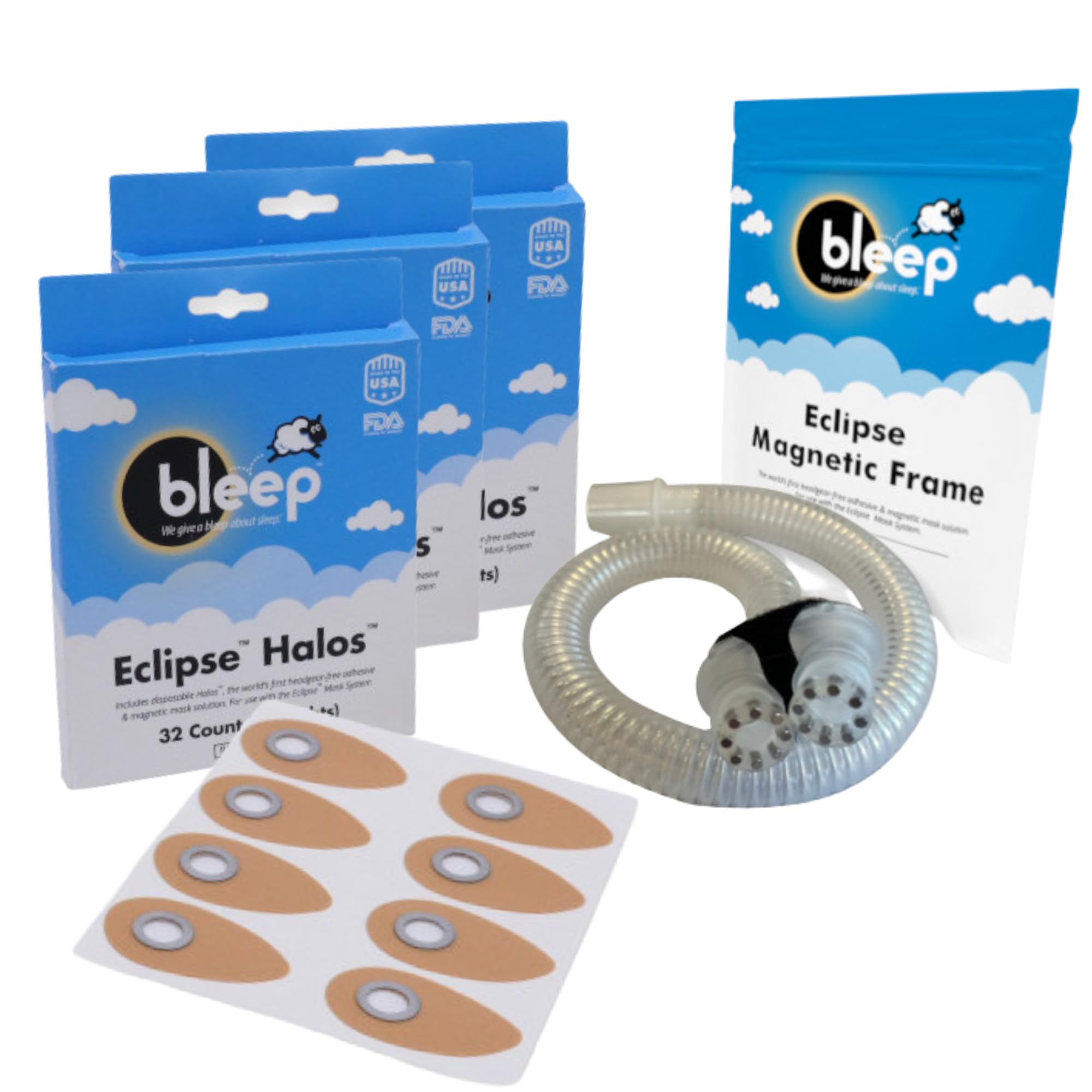 Amazon.com: Bleep | Eclipse Magnetic Frame & 96 Halos - MagSeal Ports for Eclipse Frame | One ...