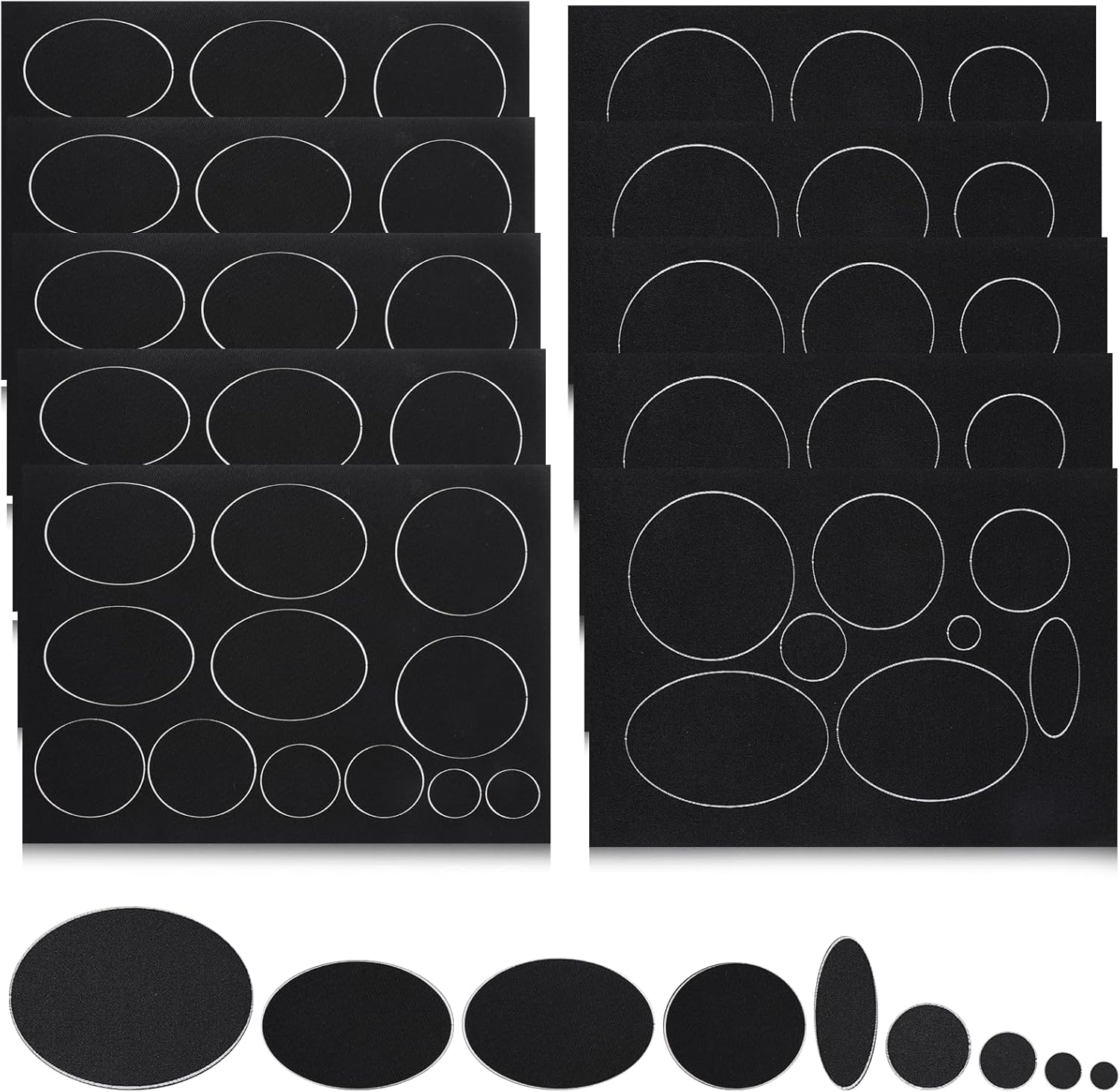 Amazon.com: Alrhso 10 Sheets Repair Patches for Down Jacket Self ...