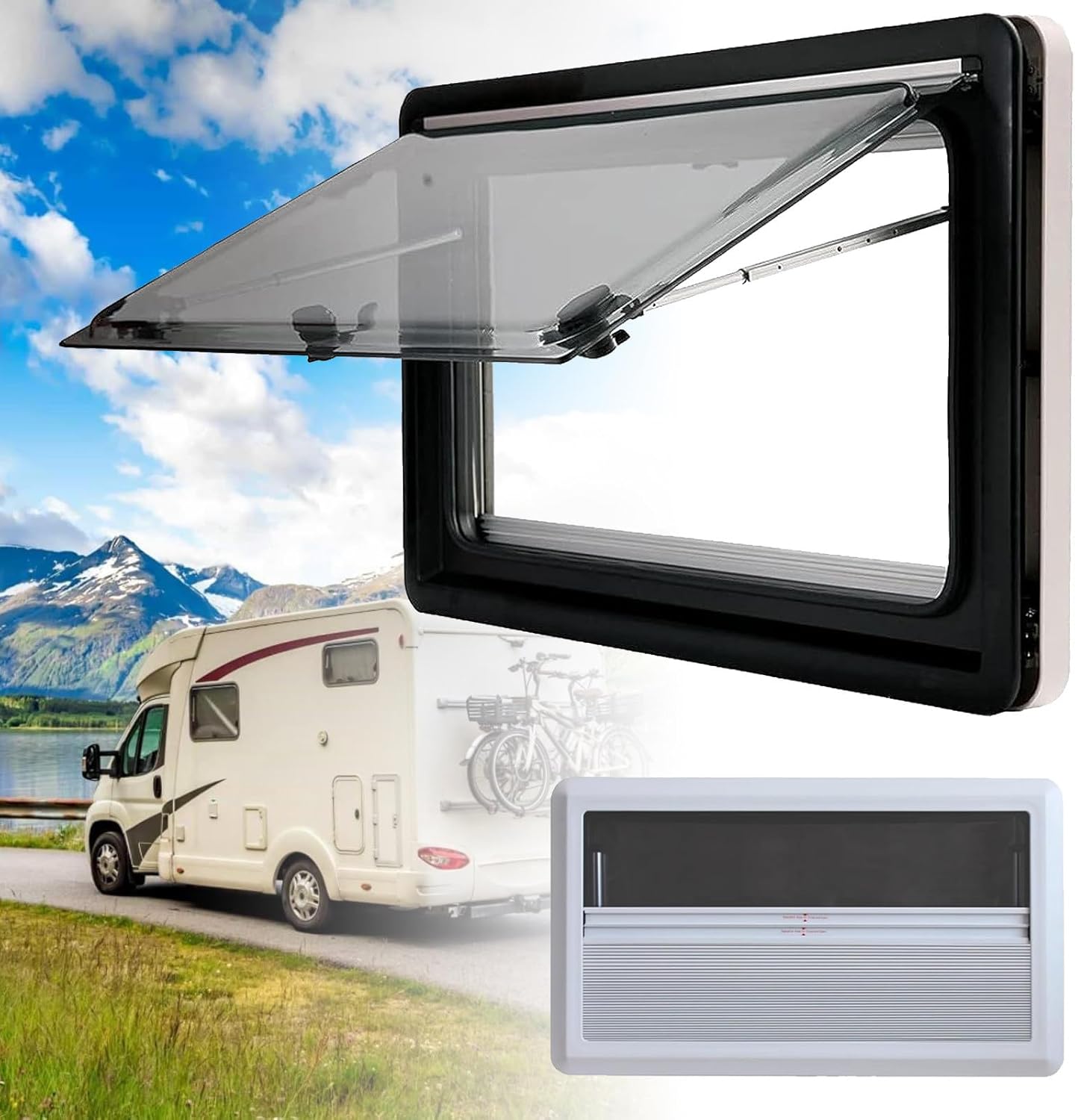 Amazon.com: RV Push Out Window, RV Window, Windows Replacement, RV Exit ...