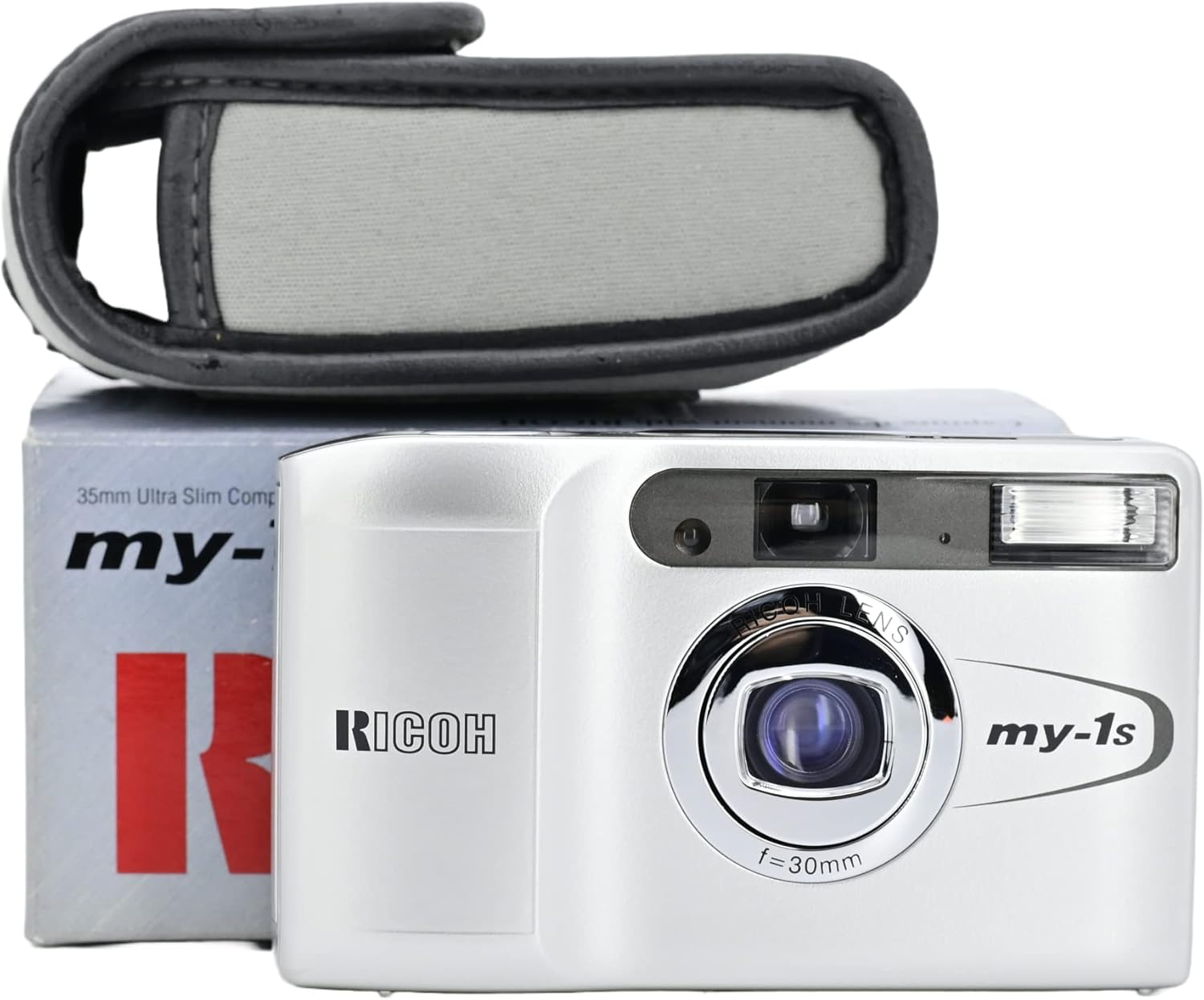 RICOH MY1S 35mm Film Camera, Point and Shoot, Built in Flash, Focus ...