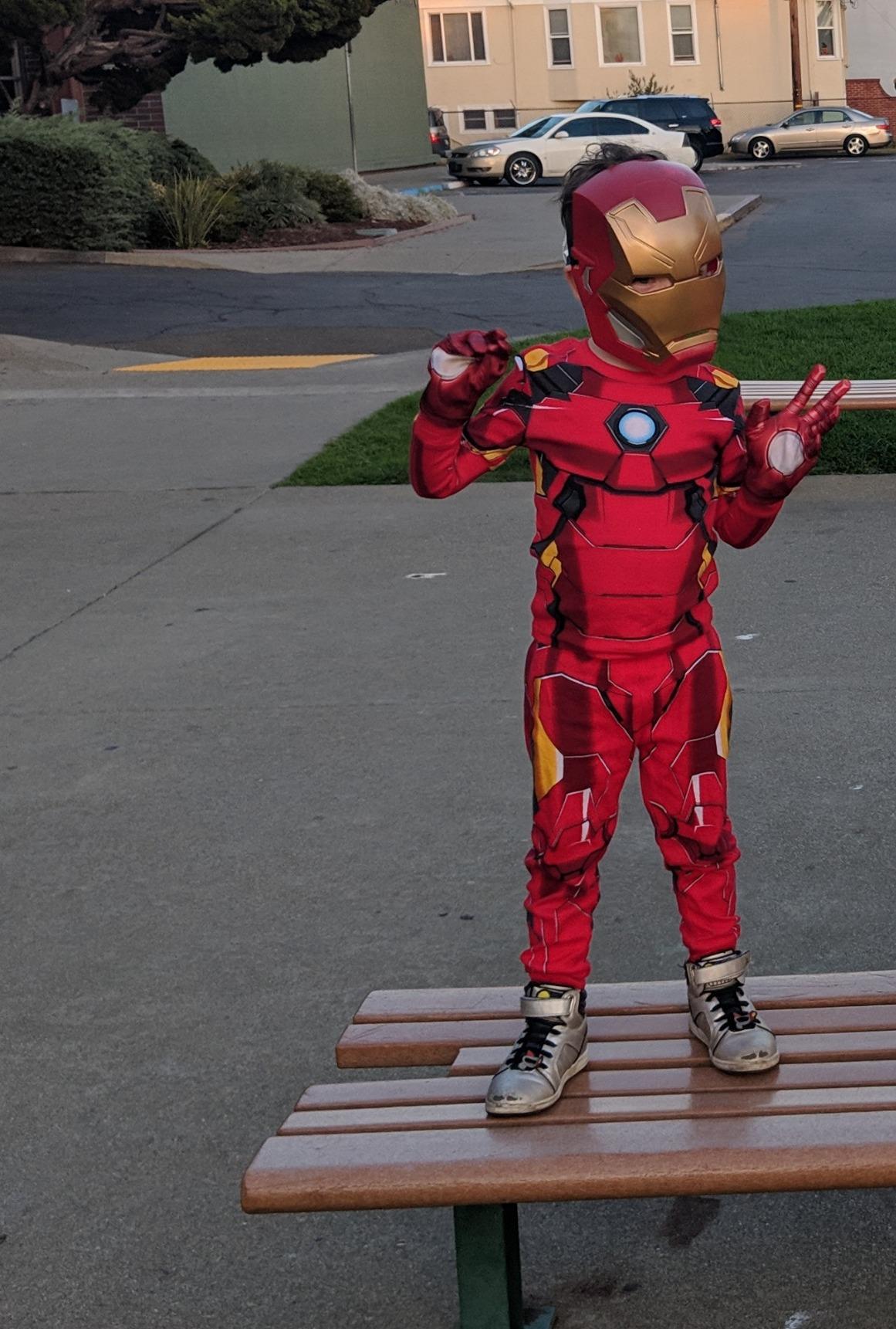 Amazon.com: Marvel Iron Man Costume PJ Pals Pajamas Set for Boys, Red ...