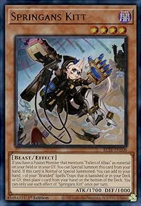 Amazon.com: Springans Kitt - BLTR-EN108 - Ultra Rare - 1st Edition ...