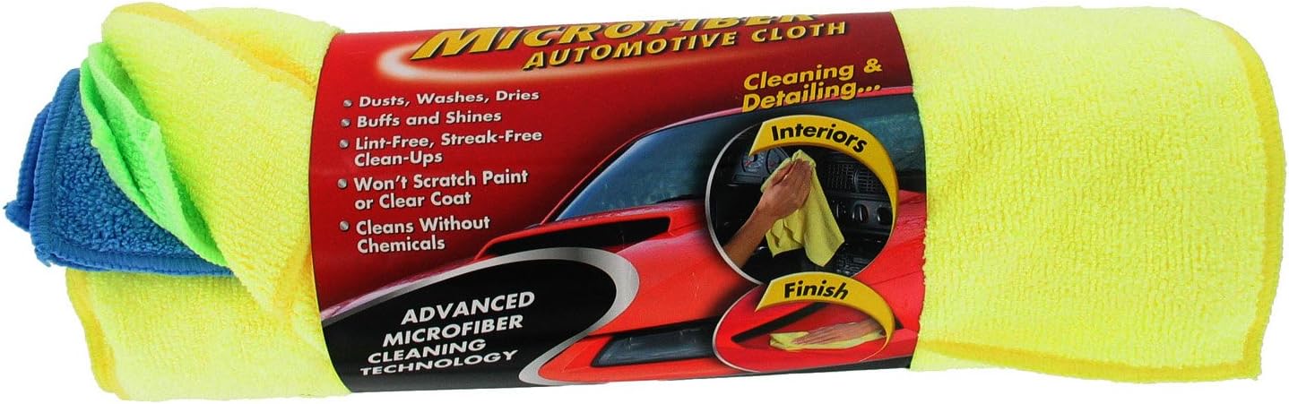 Amazon.com: Microfiber Automotive Cloth (Set of 6)