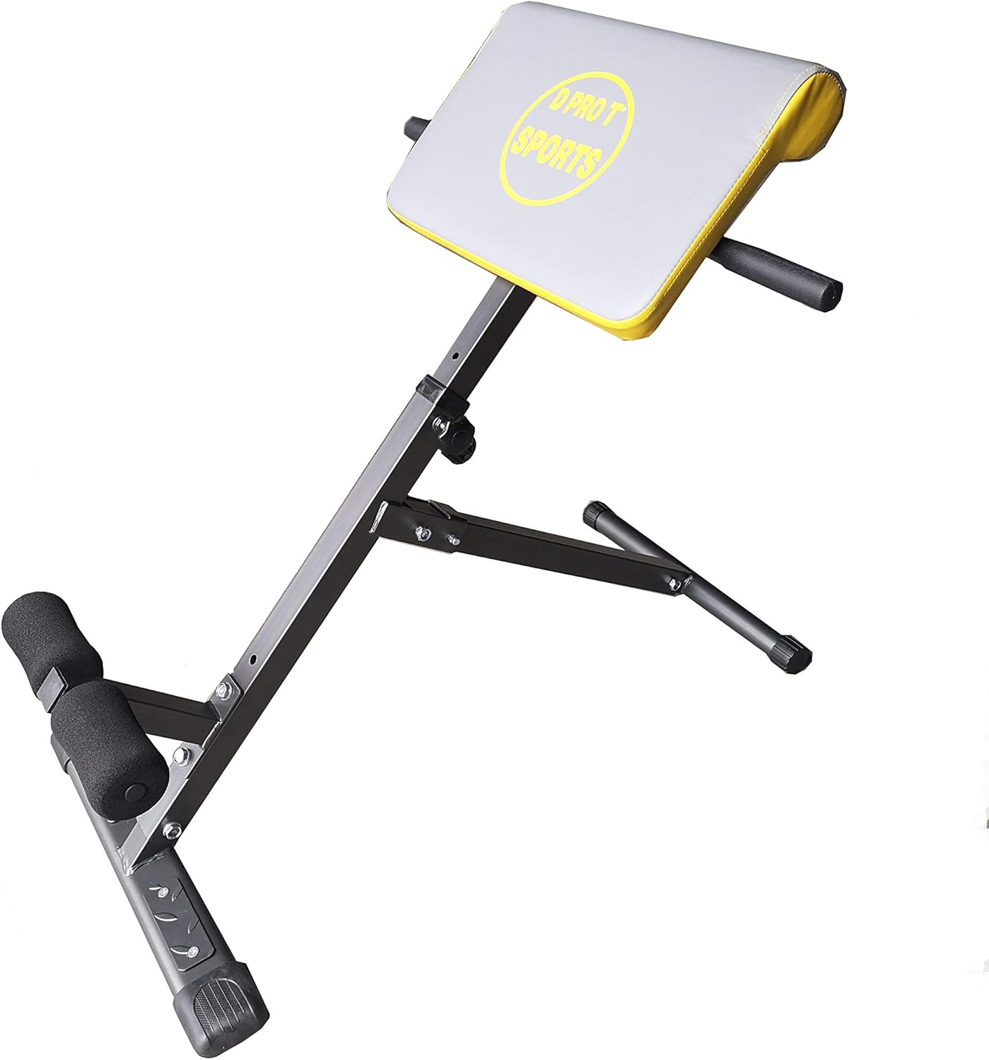 D pro T Back Hyper extension Bench Weight Training Multi Gym Fitness ...
