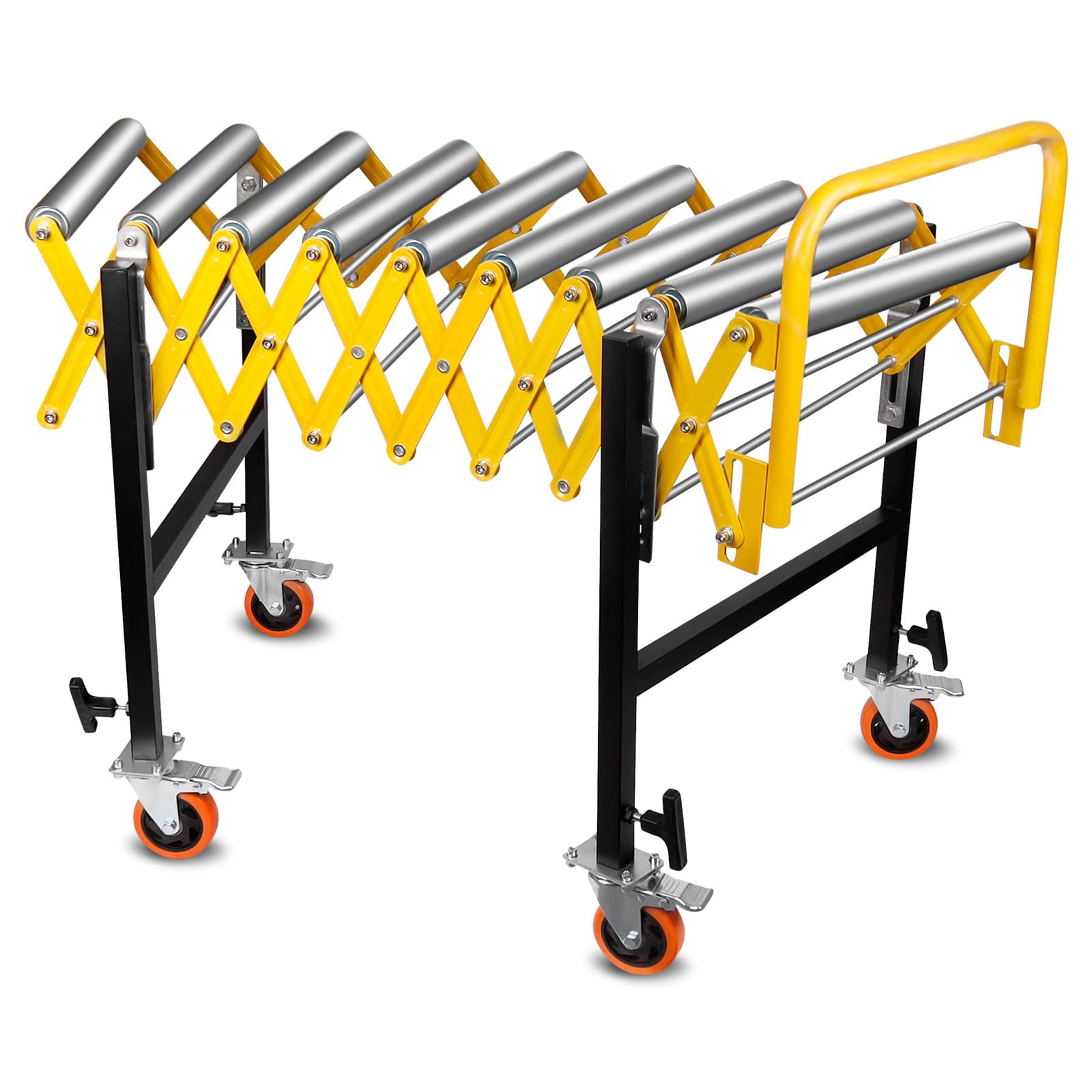 Amazon.com: DEFNES Adjustable Conveyor Roller Flexible Roller Conveyor ...