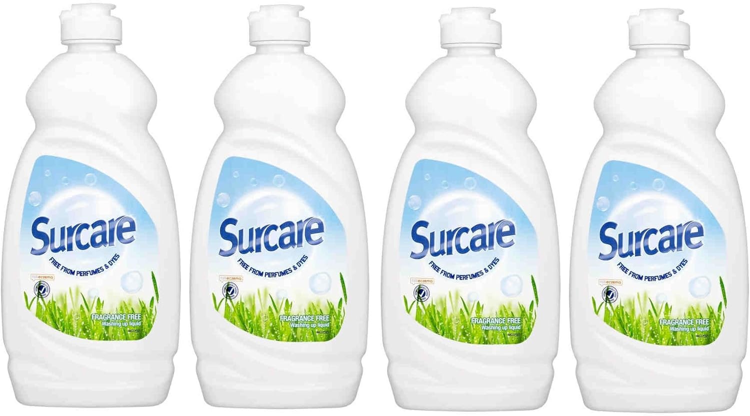 Surcare Fragrance Free Washing up Liquid 450ml (Pack of 4) : Amazon.co ...