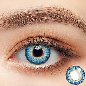 Amazon.com : Portable Colored Contact Lenses Storage Case for Halloween ...