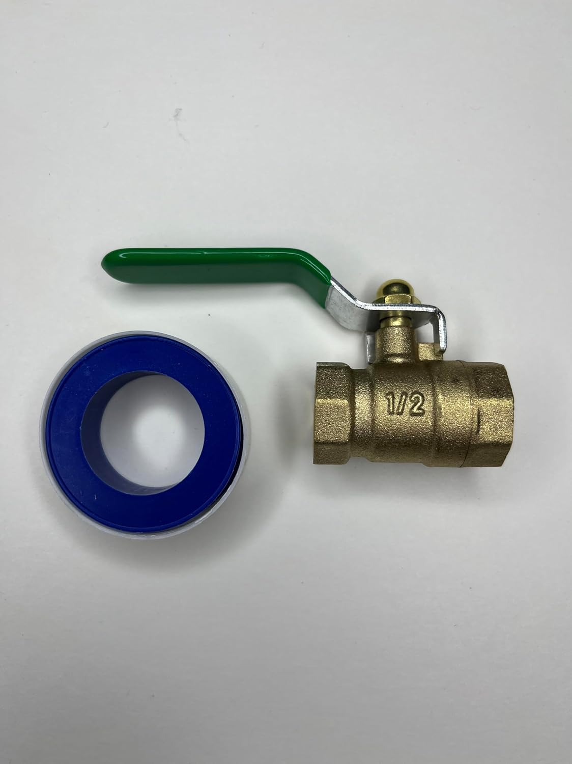 Amazon.com: 1/2 inch NPT Brass Ball Valve, Full Port Water Stop Shut ...