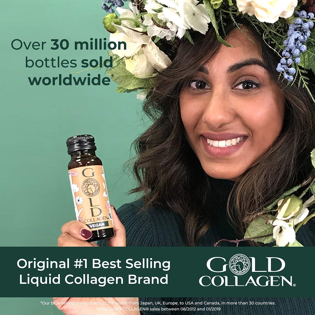 Gold Collagen Vegan | The Original #1 Vegan Collagen Booster Drink ...