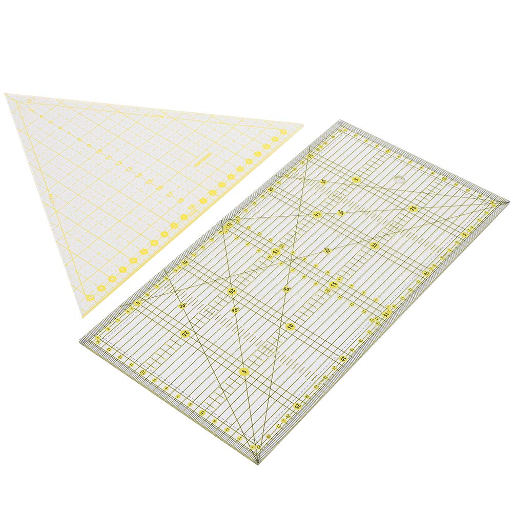 Buy Sewing Ruler, Multi‑functional Sewing Drawing Ruler Sewing ...