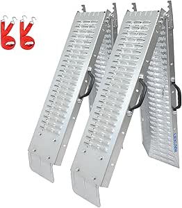 LIEKUMM Loading Ramps, 188 x 22cm Folding Motorcycle Ramps, Steel ...