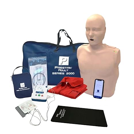 MCR Medical - Kit de entrenamiento de RCP PRESTAN con maniquí de RCP de ...