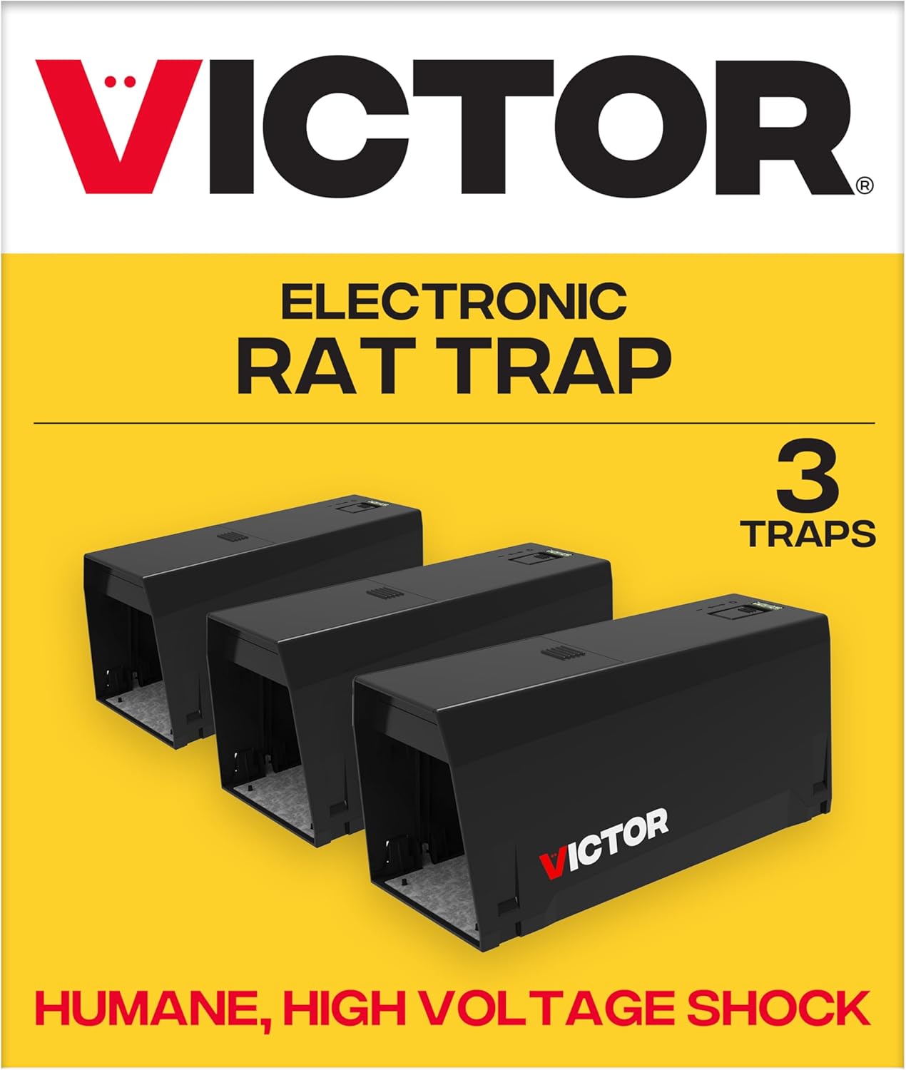 Amazon.com : Victor Indoor Electronic Rat Trap, Humane Electric Rat ...