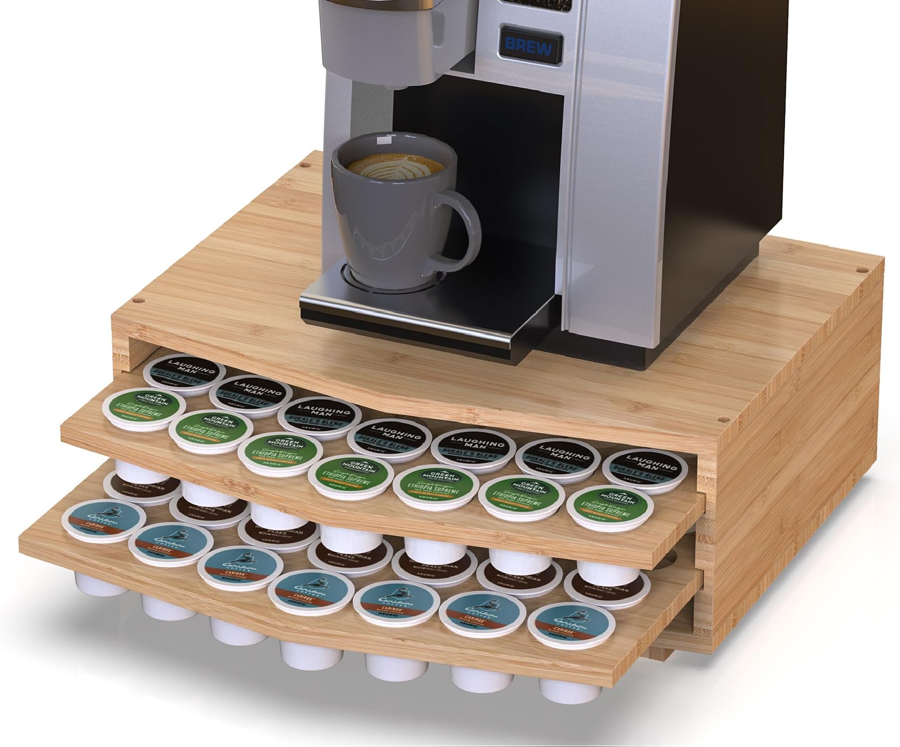 Amazon.com: Homevative Coffee Stand for Vertuo w/ Sliding Capsule ...