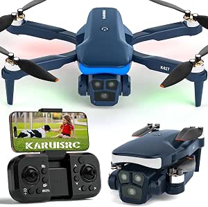 Amazon.com: Mini Drone Professional with Blue LED Electric Adjustable ...