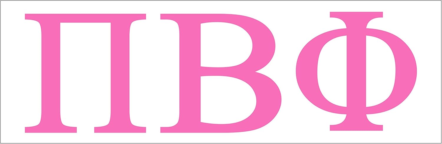 Amazon.com: Pro-Graphx Pi Beta Phi Greek Sorority Sticker Decal, 2.5 ...