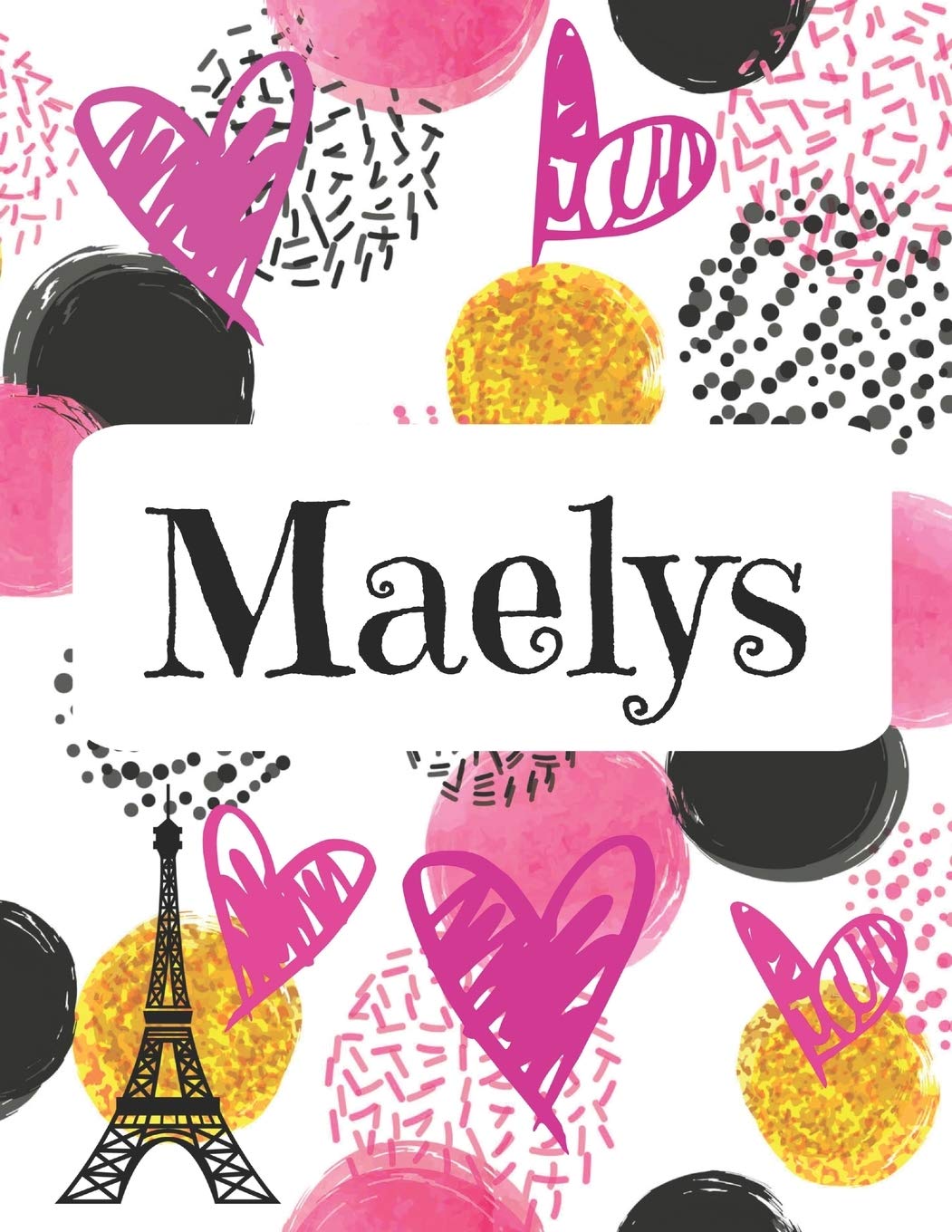 Maelys Journal De Nom Personnalise Carnet De Nom Personnalise ...