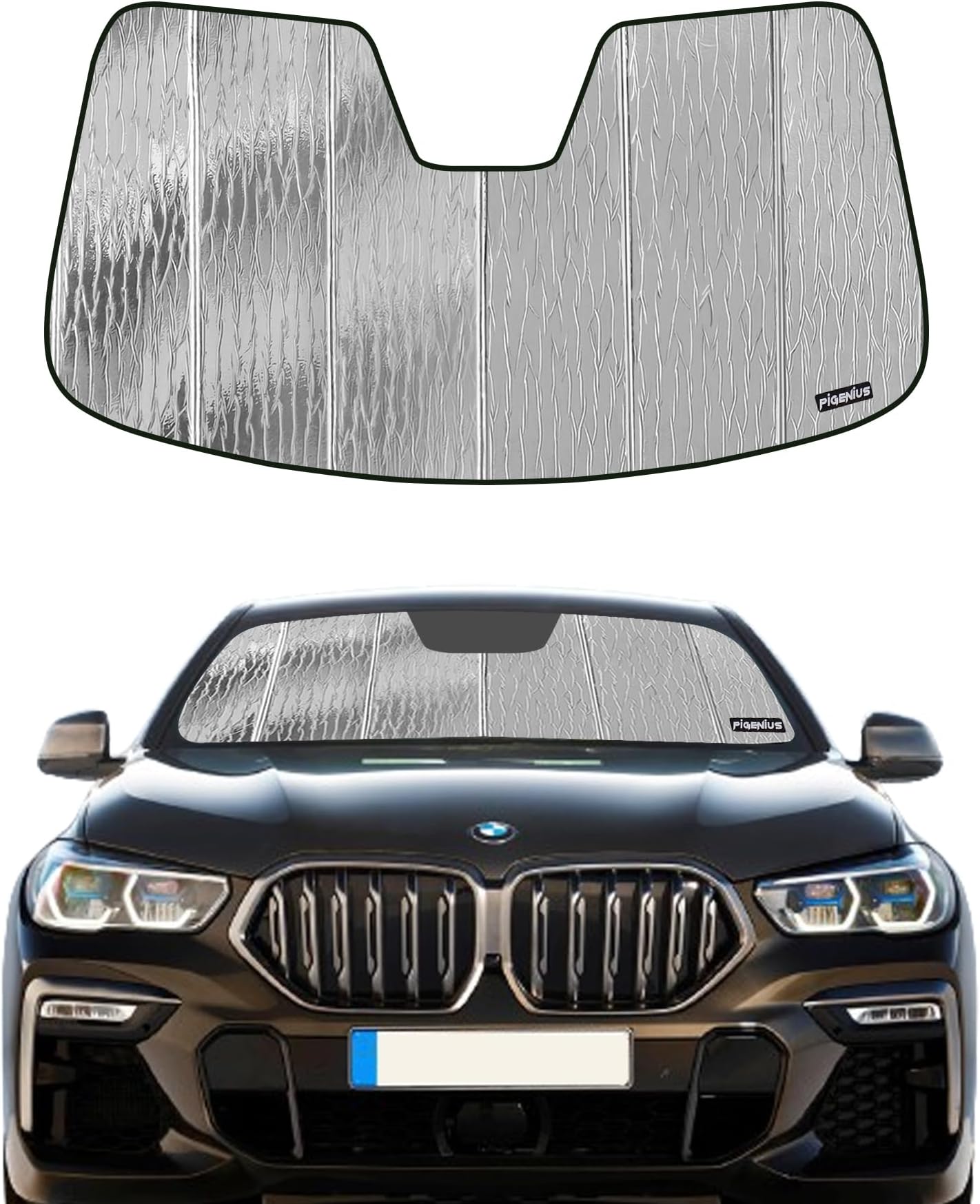 Amazon.com: Pigenius Car Windshield Sun Shade for 2017-2023 GMC Acadia ...