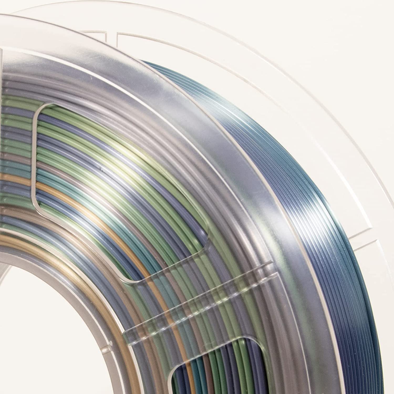 Snapklik.com : IEMAI Silk Rainbow PLA Filament 1.75mm, Multicolor Fast ...